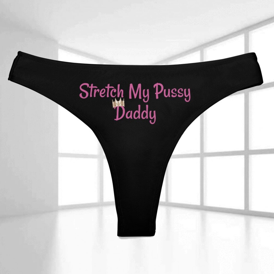 Naughty Ddlg Panties Sexy Thong Good Girl Panties Yes Daddy Etsy