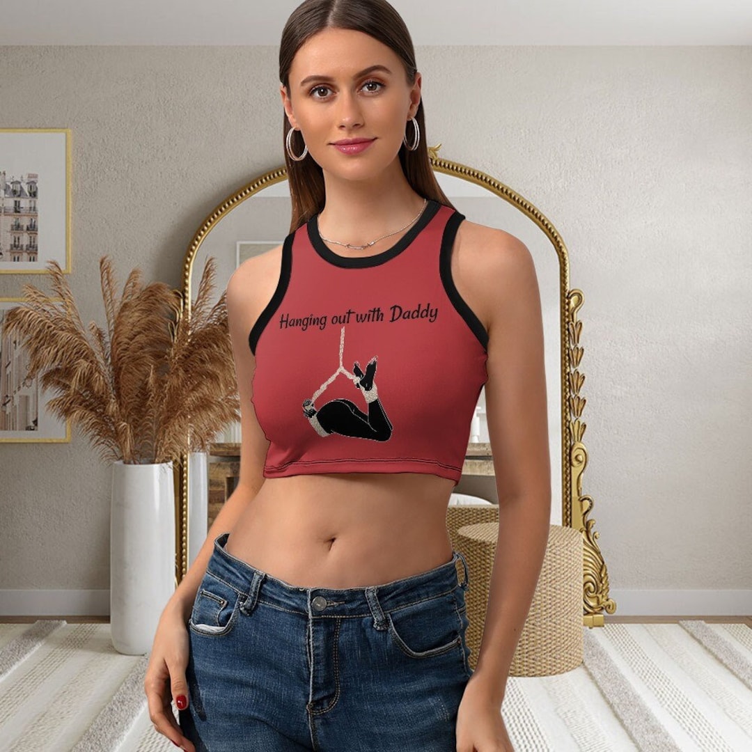 Sexy Ddlg Crop Top Good Girl Top Yes Daddy Clothing Naughty Etsy