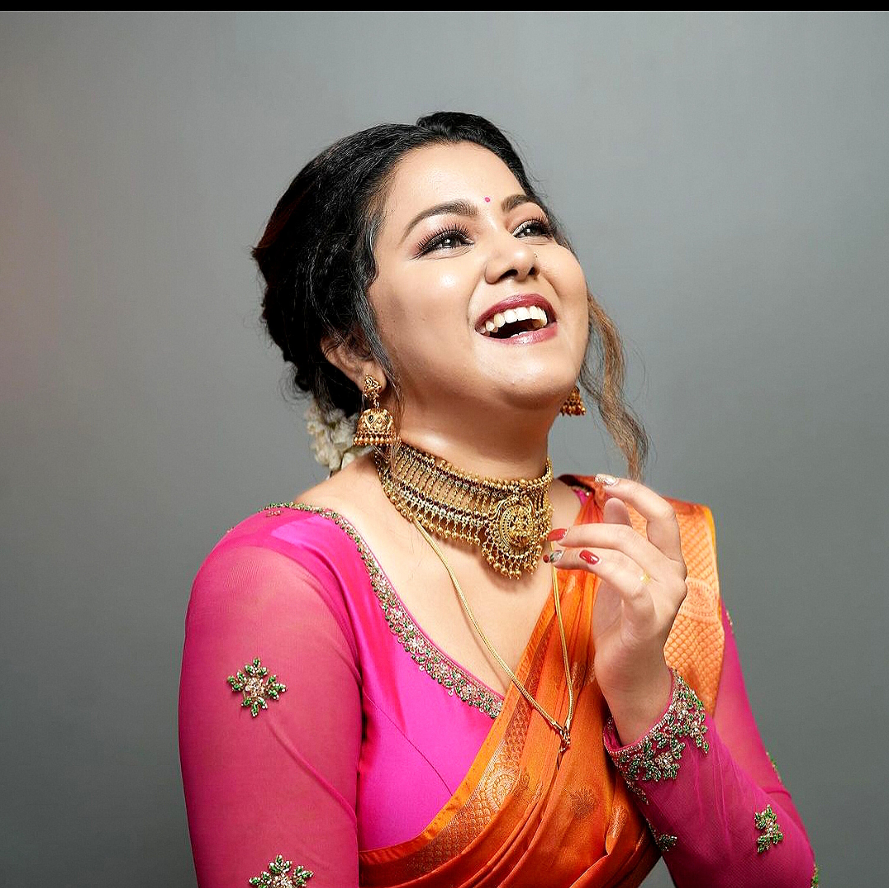 Handcrafted Temple Chokar With Jhumka Guttapusalu Jewelry for a ...