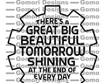 Carousel of Progress Inspired Cut File Design - Digital Download - SVG ...