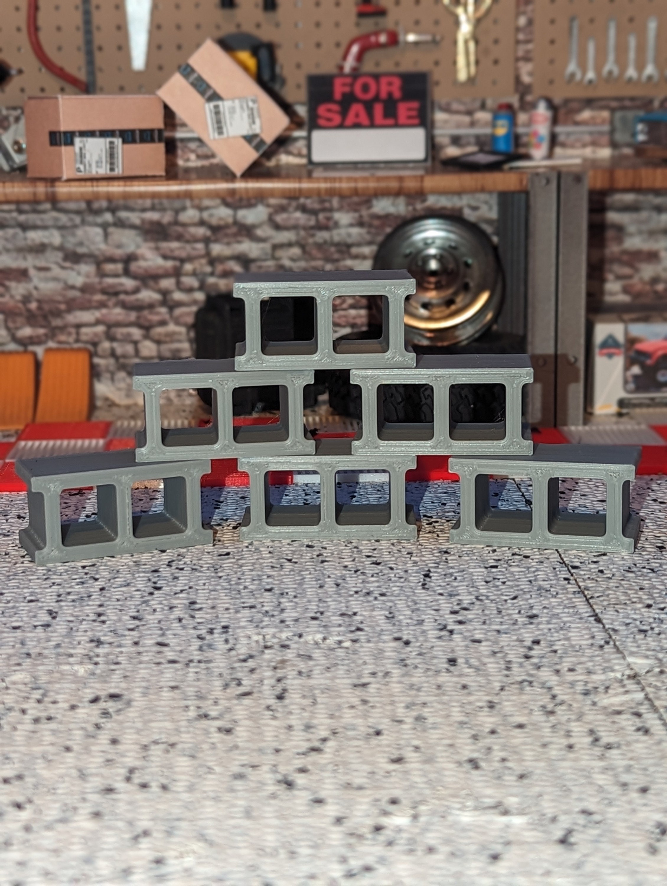 1/10 Scale Cinder Blocks 3D Printed RC Shop Accessories - Etsy