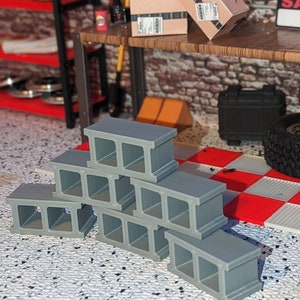 1/10 Scale Cinder Blocks - 3D Printed RC Shop Accessories! - Etsy