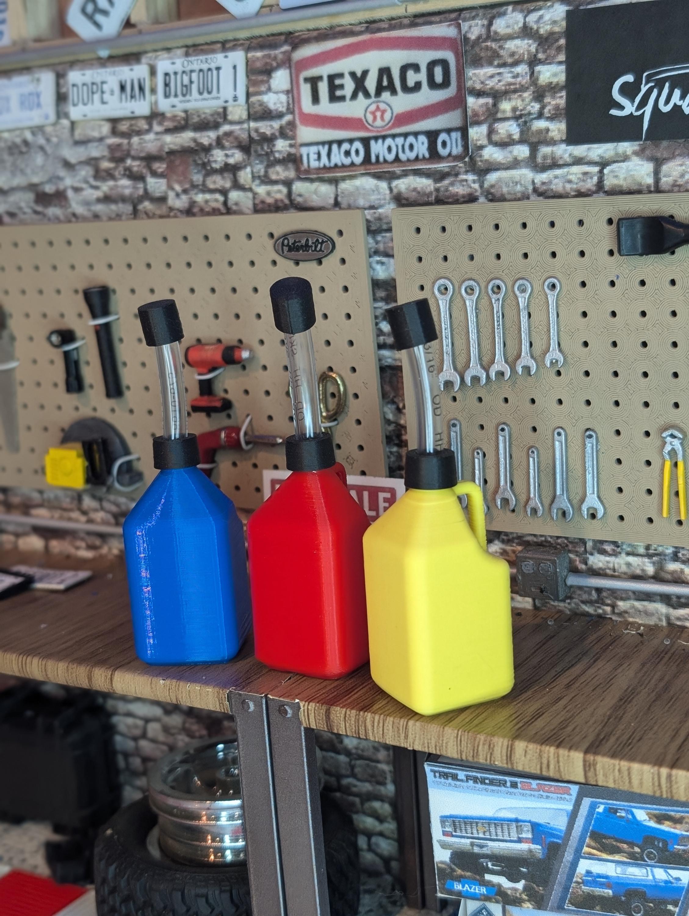 1:10 Scale Race Fuel Cans - Scale RC Accessories! - Etsy