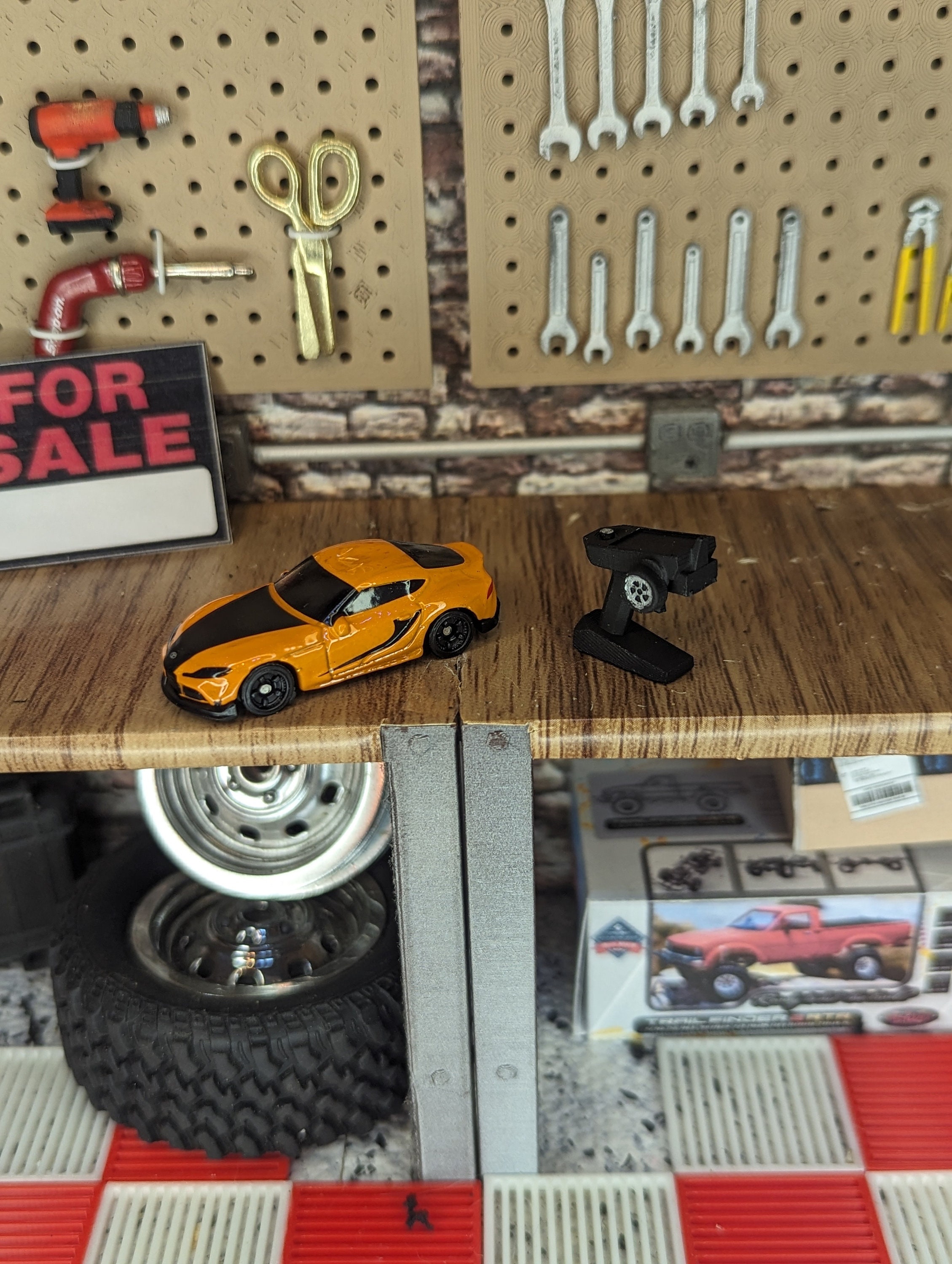 1:10 Scale Mini RC Car and Radio Set Scale RC Accessories - Etsy