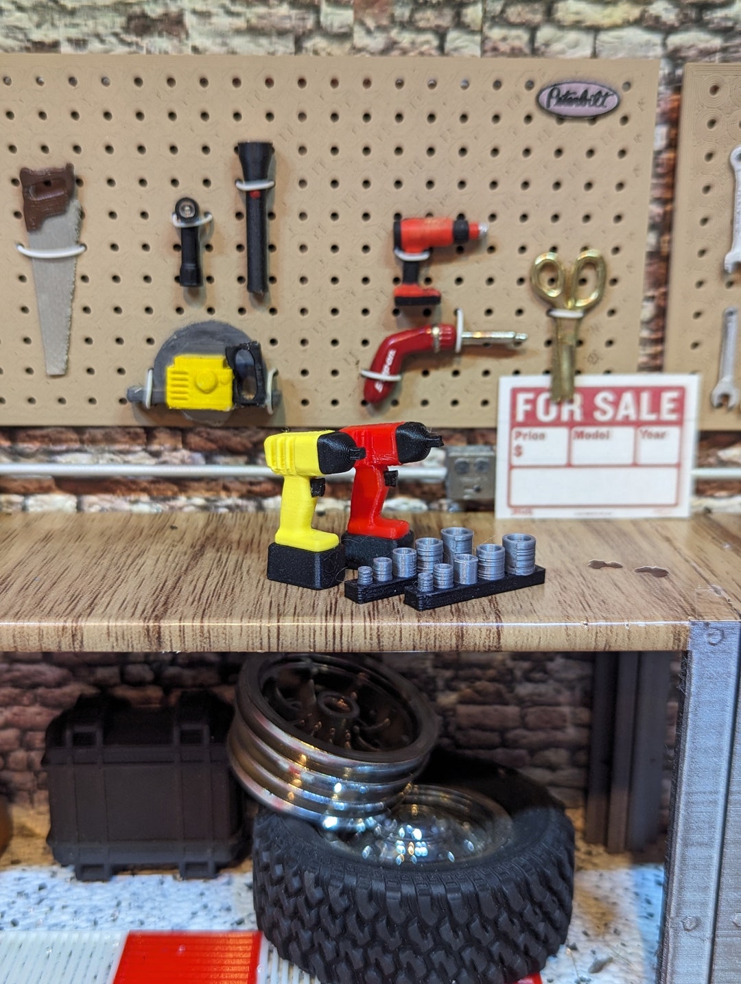 1:10 Scale Drill and Socket Set - Scale RC Accessories! - Etsy