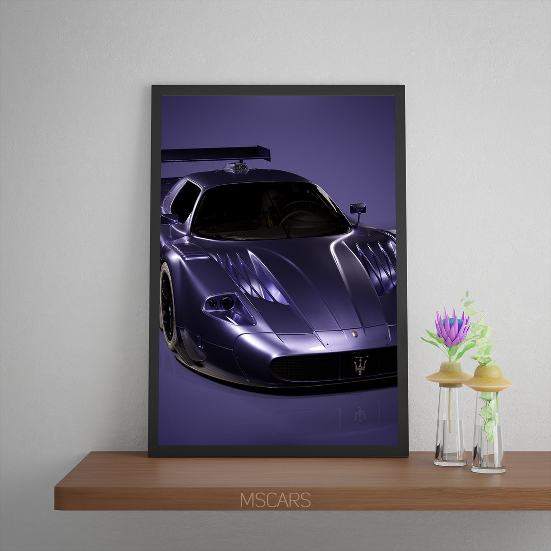 PRINTABLE 2004 Maserati MC12 Car Poster, Wall Art, Room Decor, Gift for ...