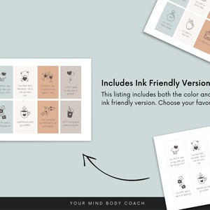 Self-love Reminder Cards Mood Board Affirmations Vision Board - Etsy