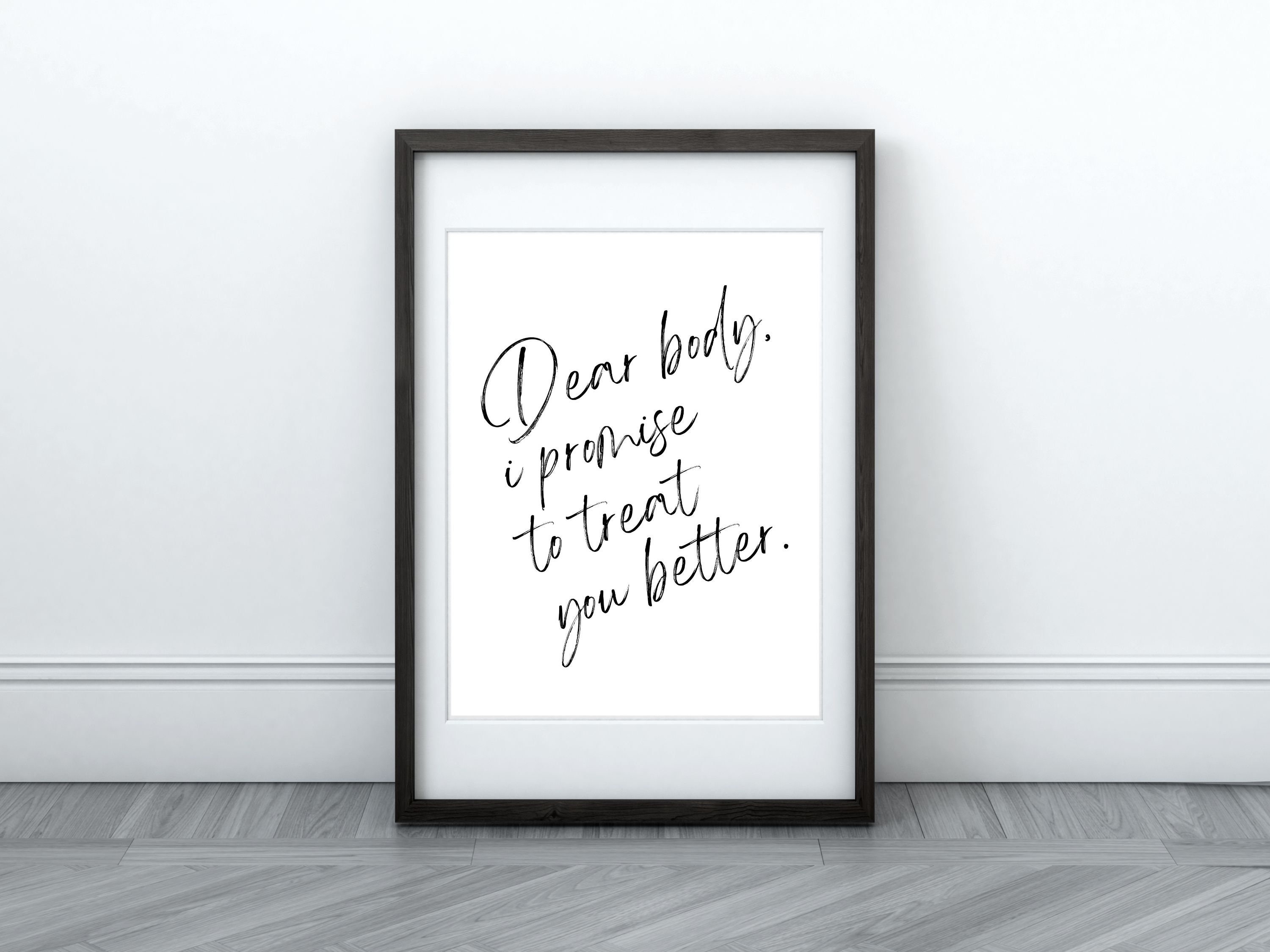 Eating Disorder Recovery Affirmations Ed Recovery Art Positive Body ...