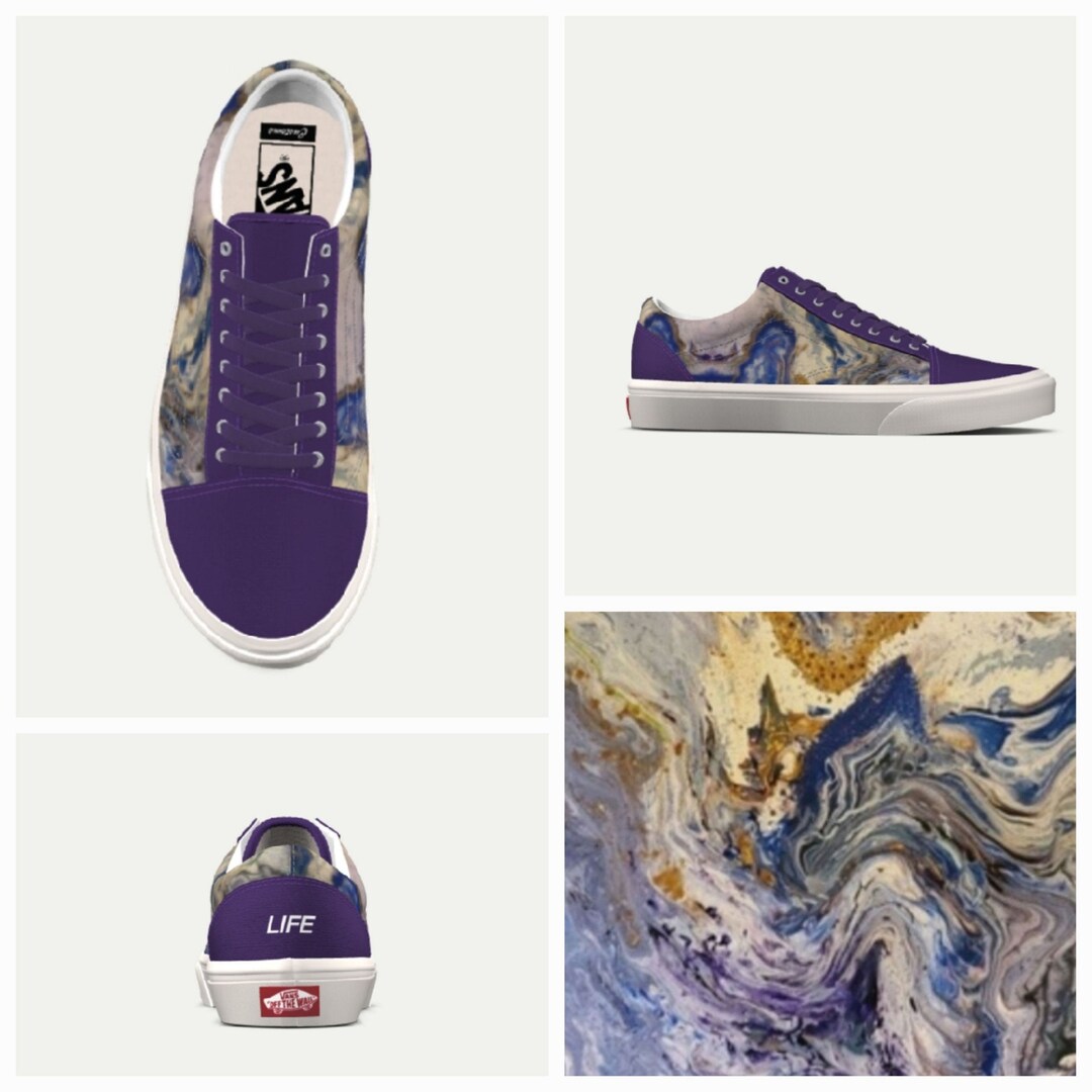 Old School Classic Vans | Luxury Art Vans, Wearable Art Vans, Unique ...