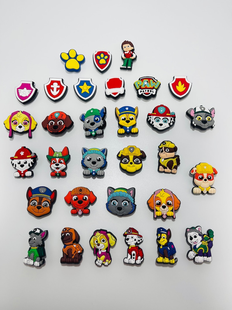 Paw Patrol Croc Charms Cute Croc Charms for Children - Etsy