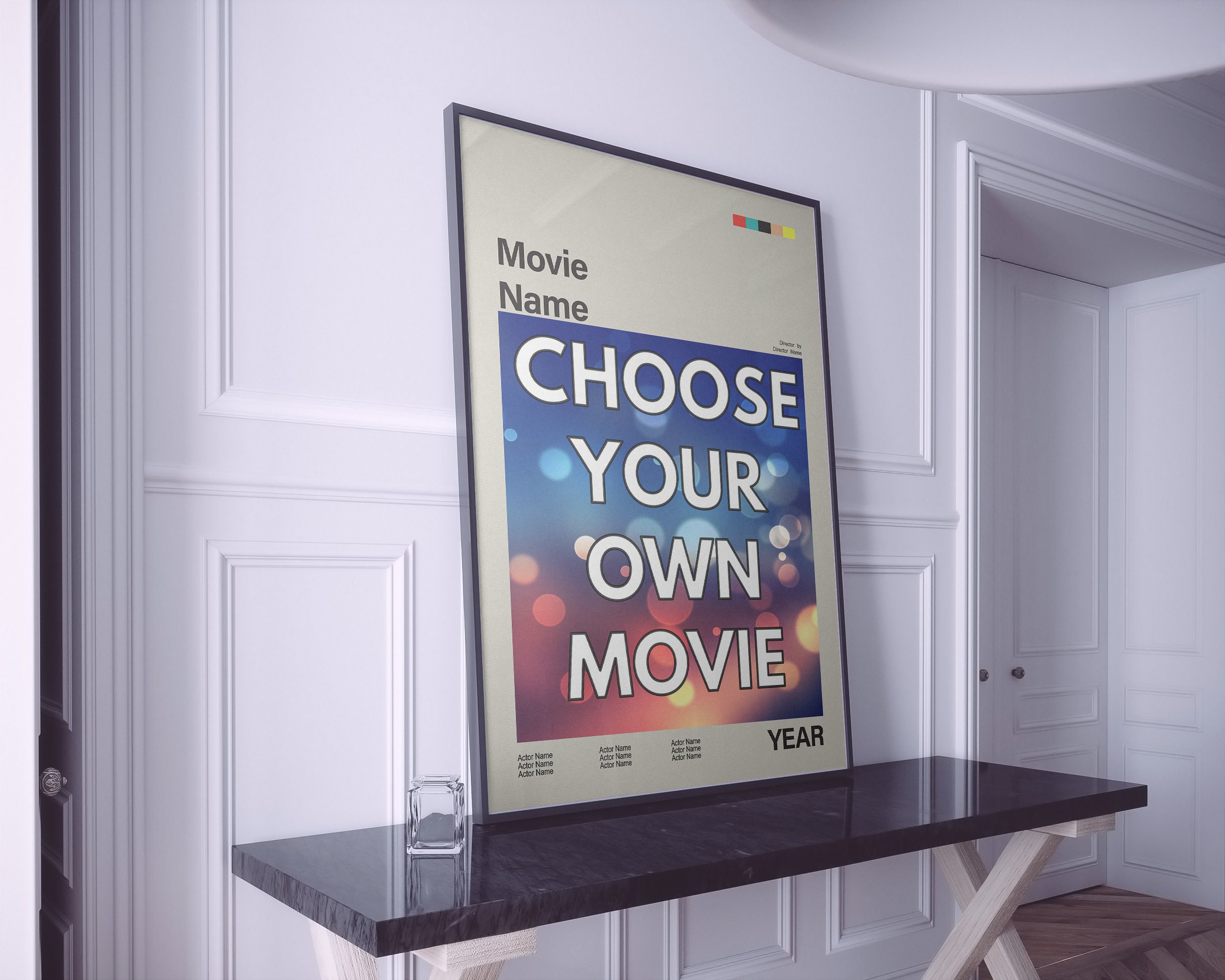 Custom Movie Poster Choose Your Movie Personalized Movie - Etsy