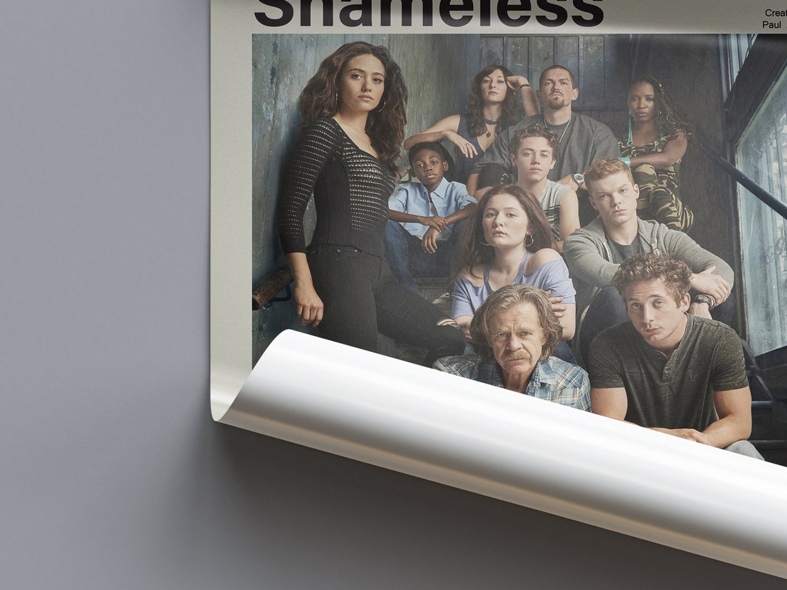 Shameless Poster, Shameless, Shameless Poster Wall Decor, Tv Series ...