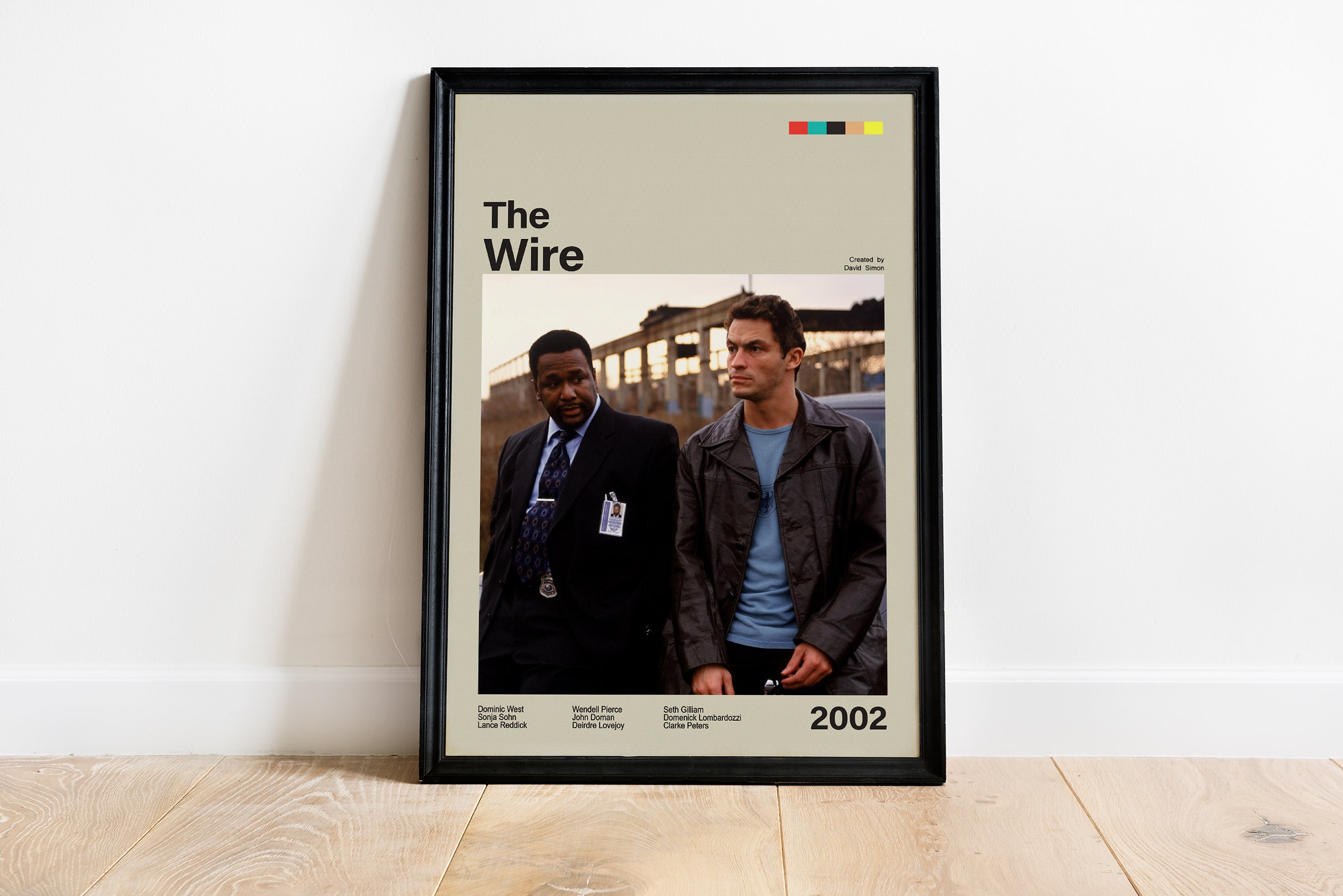 The Wire Poster Print Tv Show Poster Print the Wire Poster - Etsy Ireland