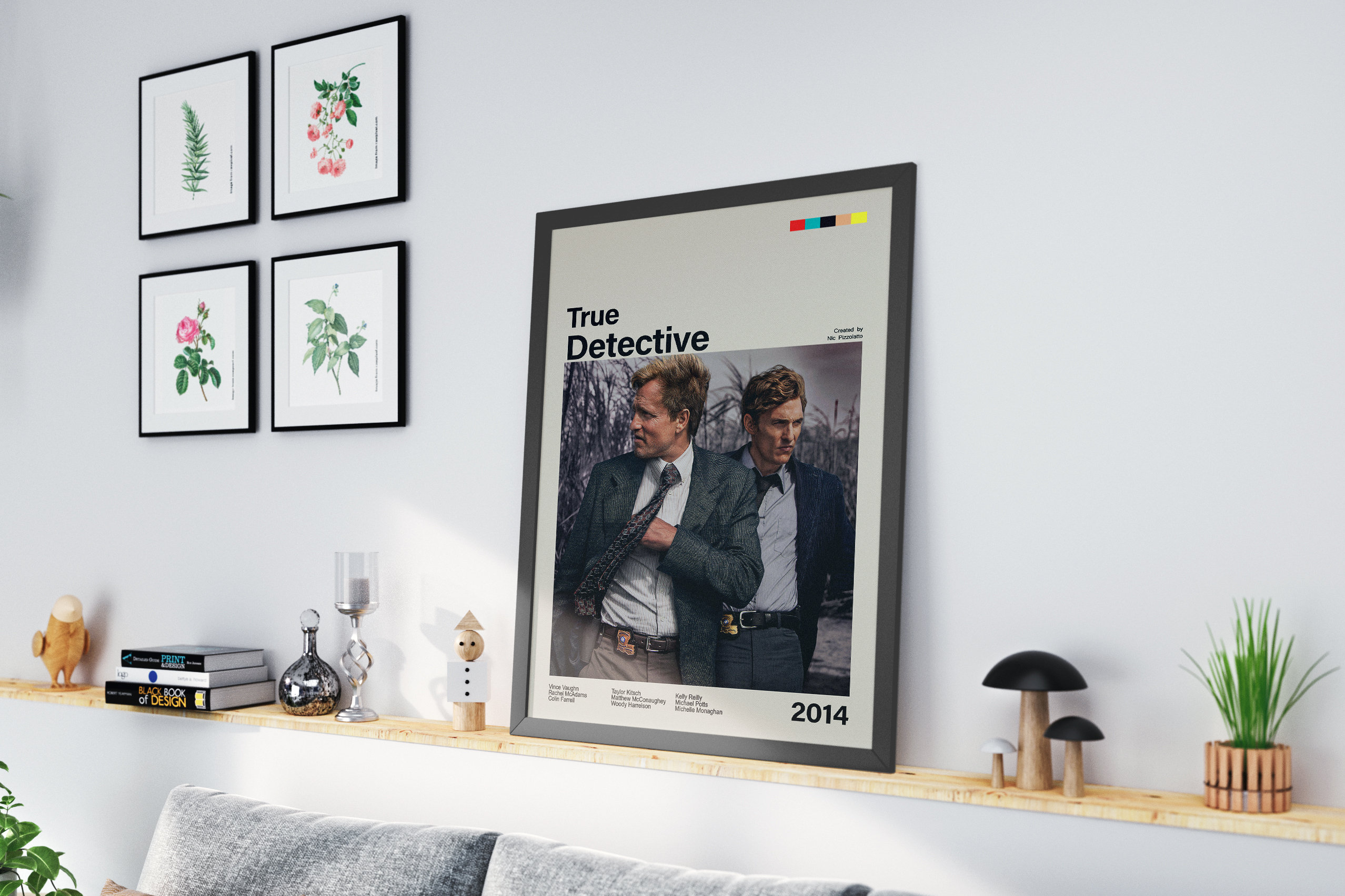 True Detective Poster Print, Tv Show Poster Print, True Detective ...
