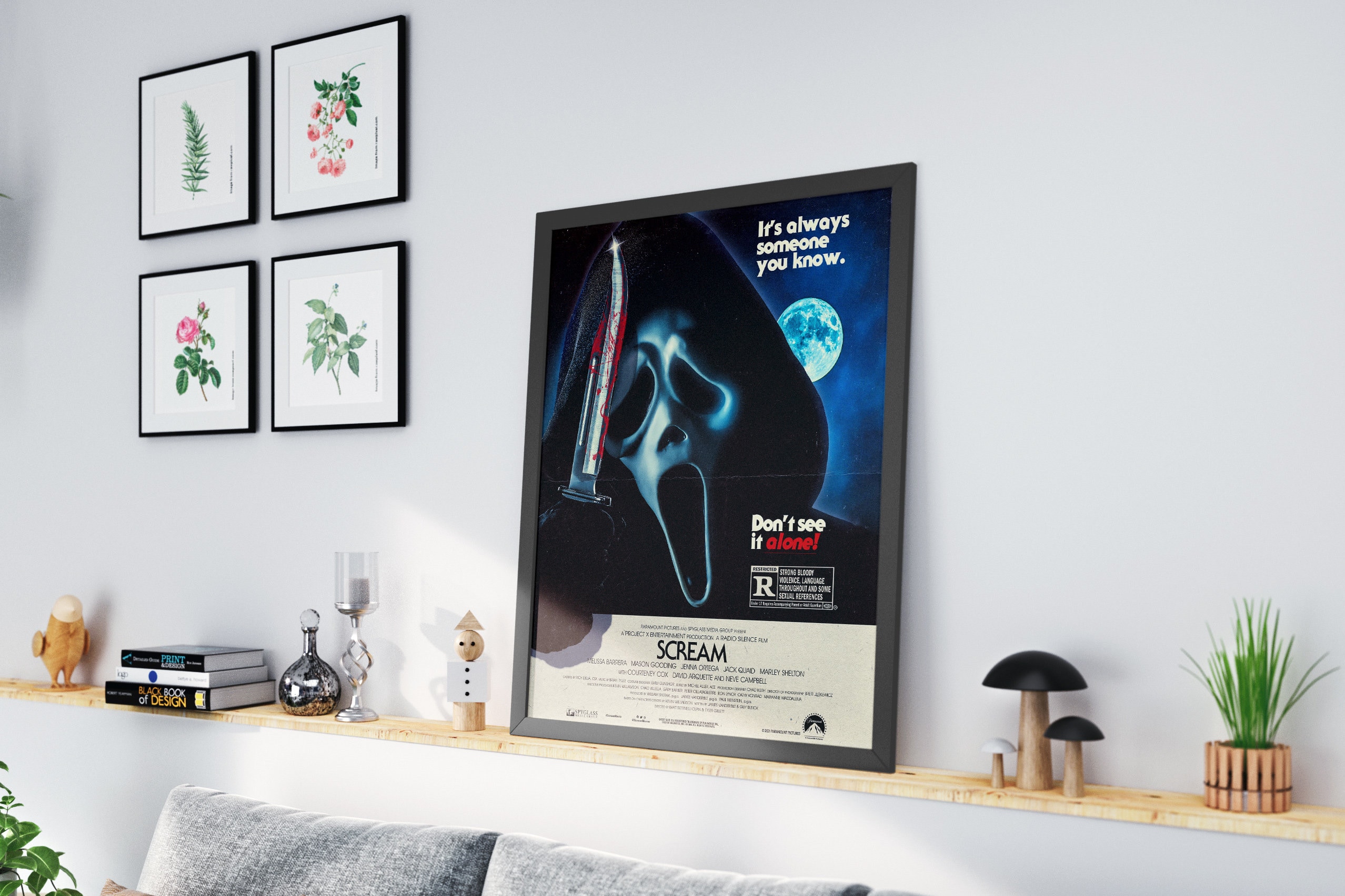 Scream Poster, Scream Movie Poster