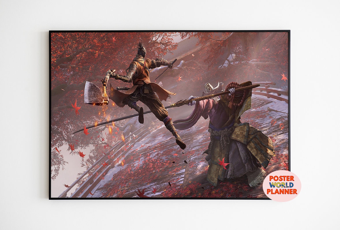Sekiro Sekiro Poster Divine Dragon Game Poster Home - Etsy