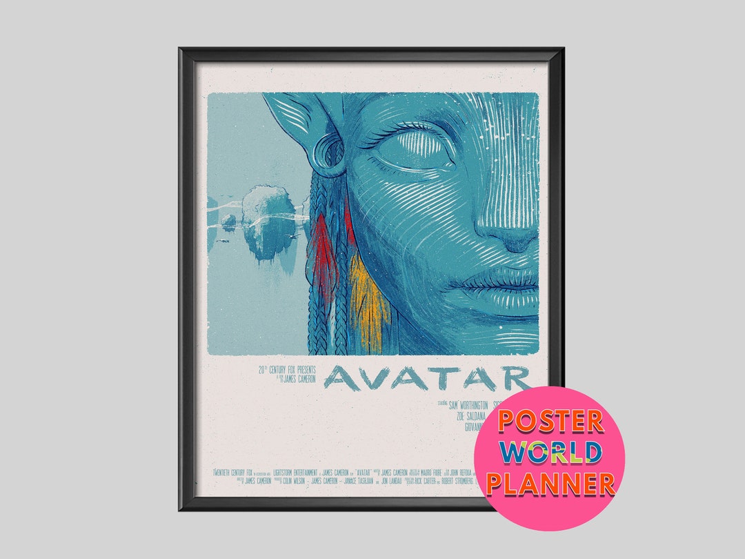 Avatar Poster, Avatar Canvas Print Gift, Avatar Canvas Print, Canvas ...