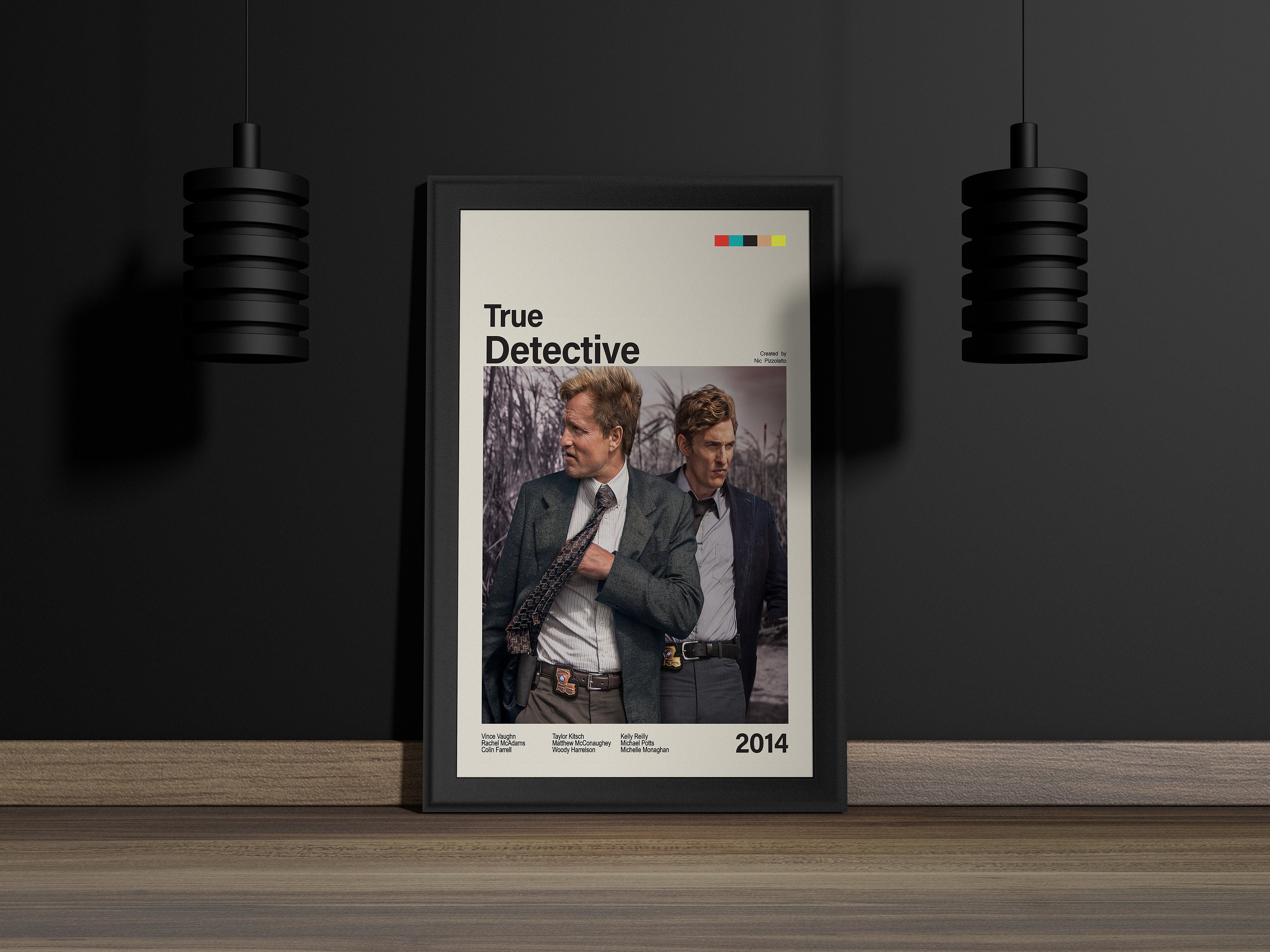 True Detective Poster Print, Tv Show Poster Print, True Detective ...