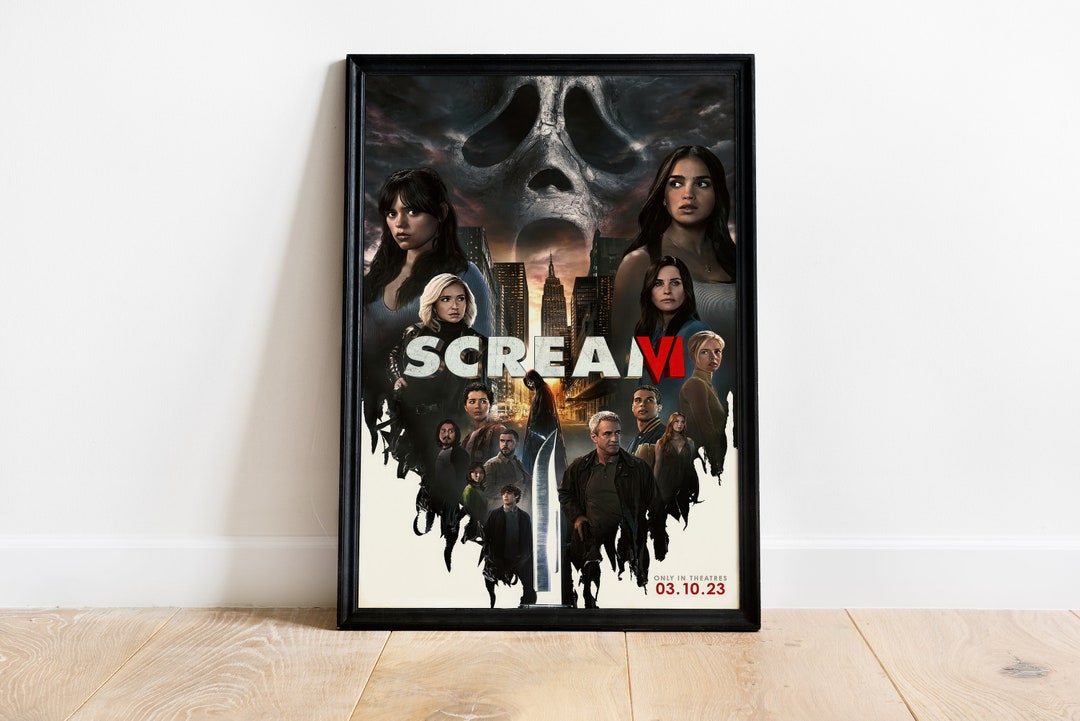Scream Poster, Scream Movie Poster, High Quality Poster, Canvas Print ...