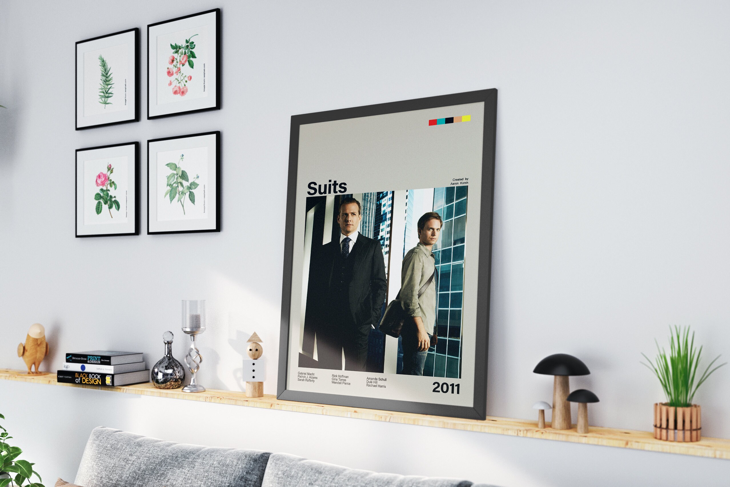 Suits Poster Print, Tv Show Poster Print, Suits Tv Series Poster, Tv ...