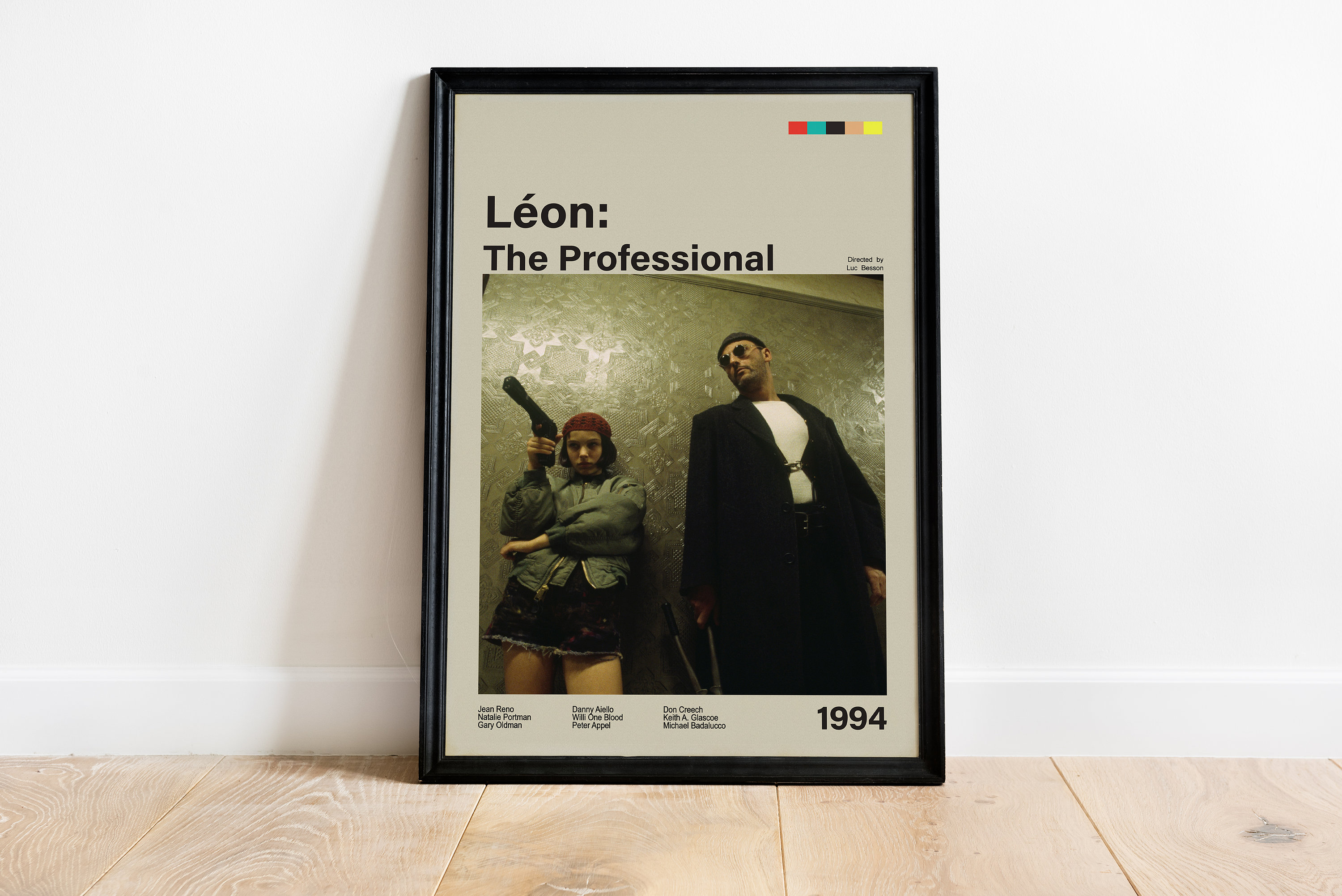 Leon Movie Poster Modern Movie Poster Print Leon the - Etsy