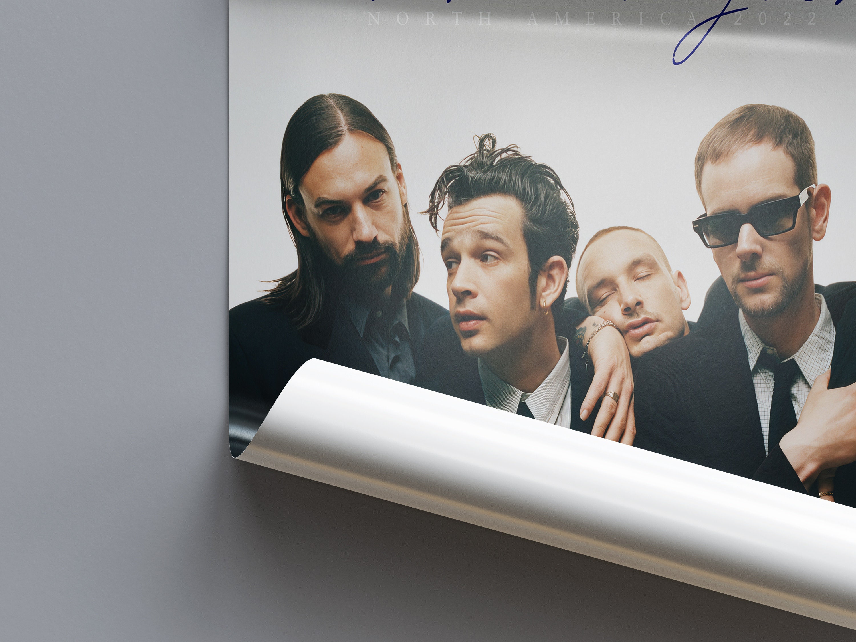 THE 1975 Poster The 1975 Band Tour 2023 Poster
