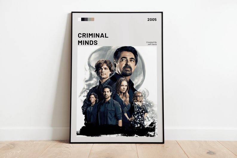 Criminal Minds, Criminal Minds Poster, TV Series Poster Print, Criminal ...
