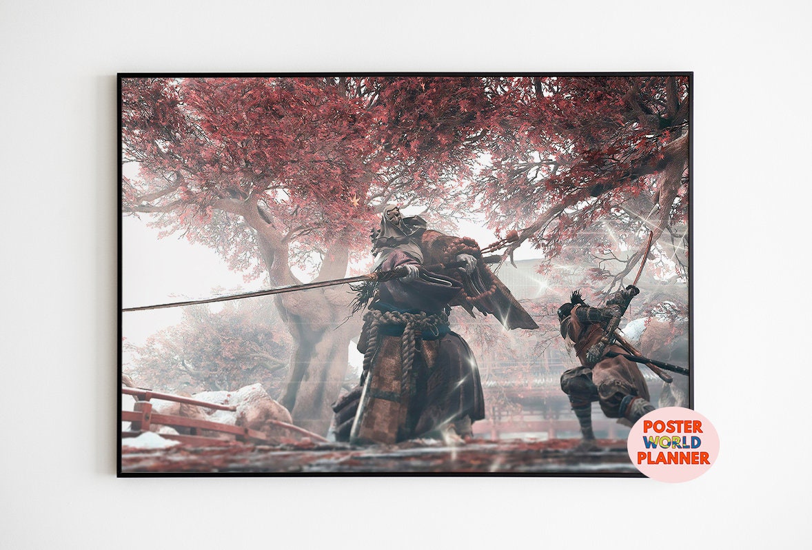 Sekiro, Sekiro Poster, Divine Dragon, Game Poster, Home Decoration ...