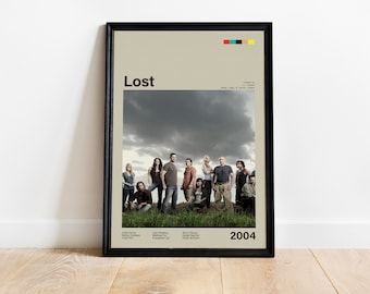 LOST Quotes Poster // Classic Drama Tv Show Art Print // Sci-fi // Geek ...