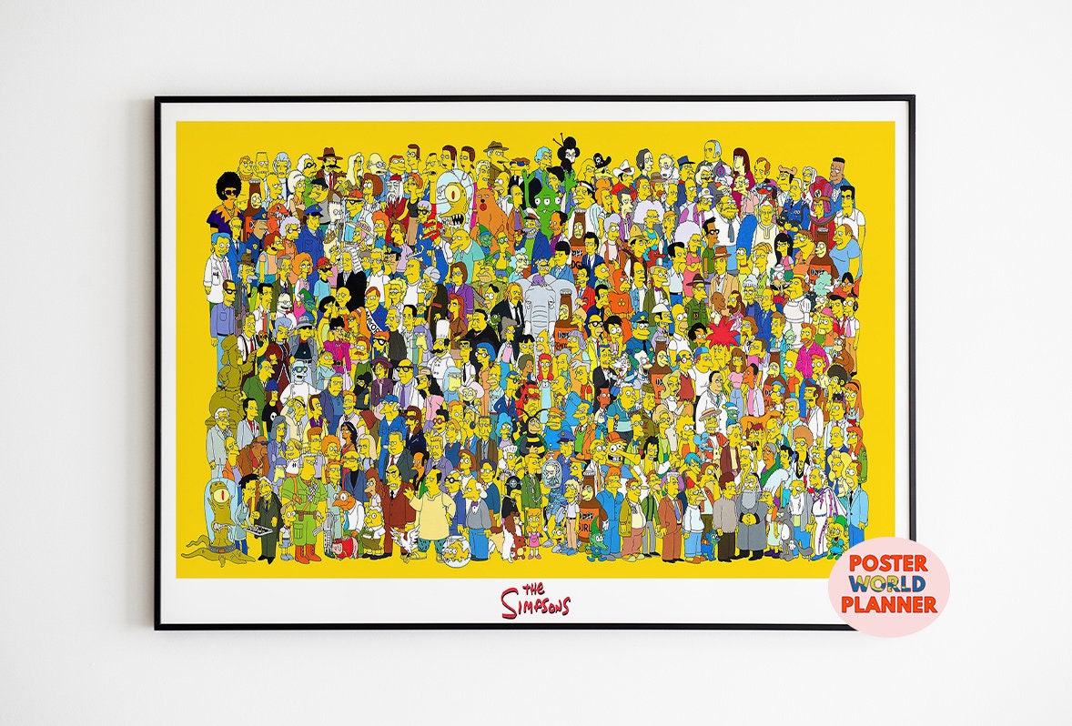 Photos Des Personnages Des Simpsons Avec Leurs Noms Les Simpson