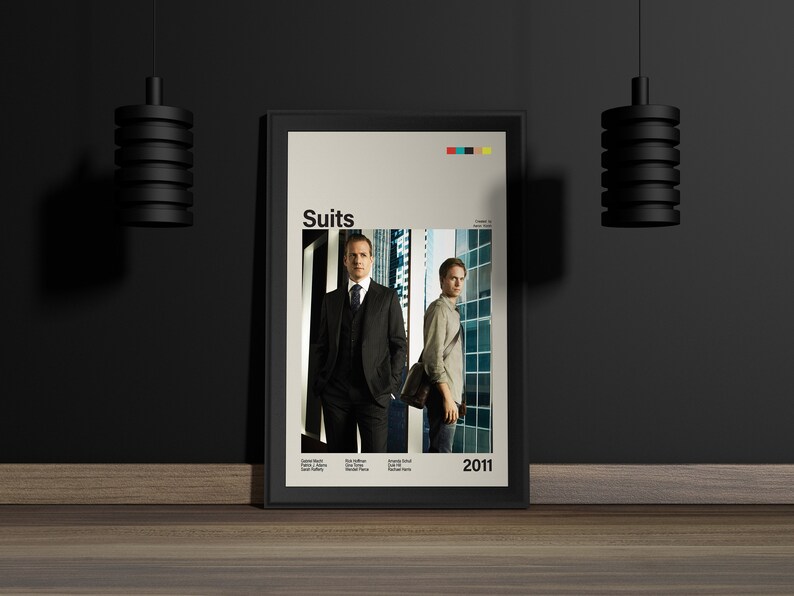 Suits Poster Print Tv Show Poster Print Suits Tv Series - Etsy