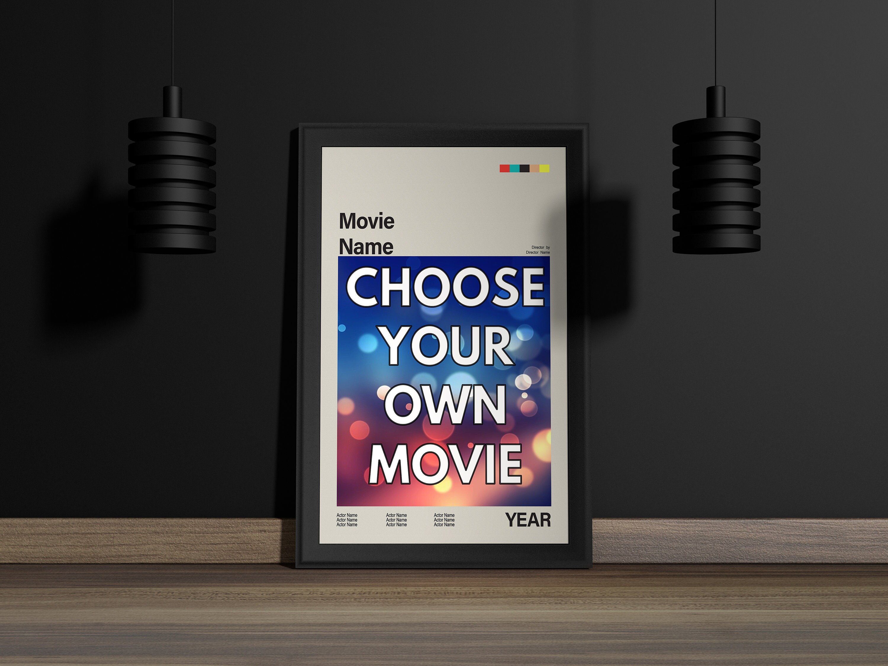 Custom Movie Poster Choose Your Movie Personalized Movie - Etsy