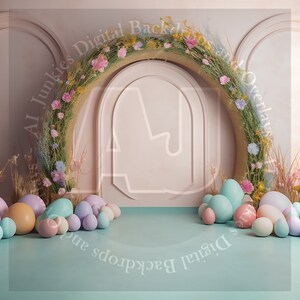 Easter Studio Digital Background for Composite Artists, Easter Digital ...