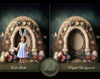 26 Easter Studio Digital Background for Composite Artists, Easter ...