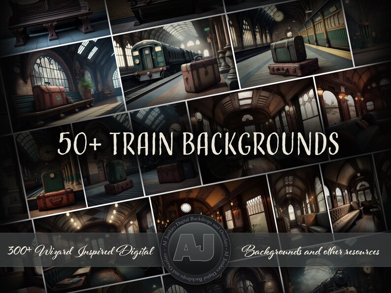 Ultimate Wizard Inspired Mega Bundle Pack Digital Backgrounds - Etsy