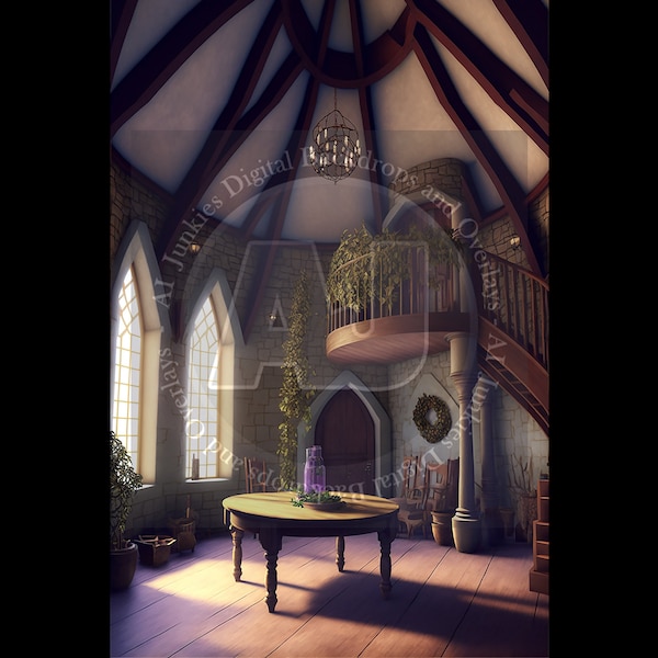 Rapunzel Tower Digital - Etsy