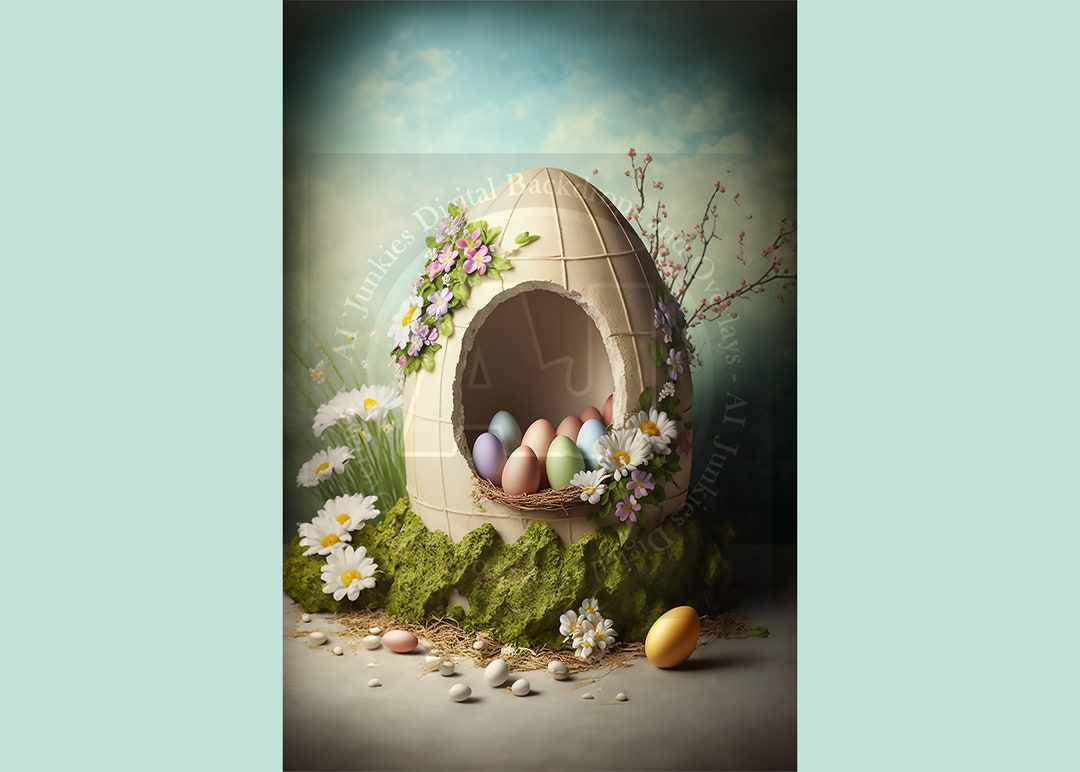 Easter Studio Digital Backgrounds for Composite Artists - Etsy