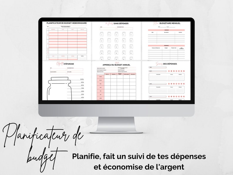 Planificateur de budget / Suivi des dépenses / défi sans dépenser ...