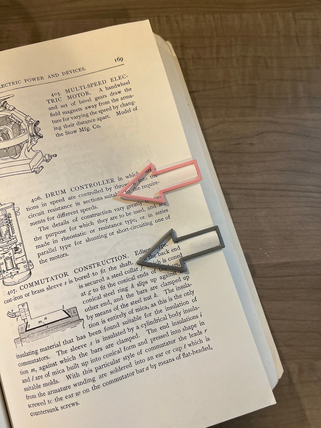 3 Pack of 3d Printed Arrow Book Mark, Plastic Book Mark, 3d Printed ...