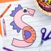 Letter S Craft Patterns | Seahorse Craft | Alphabet Crafts | Uppercase ...