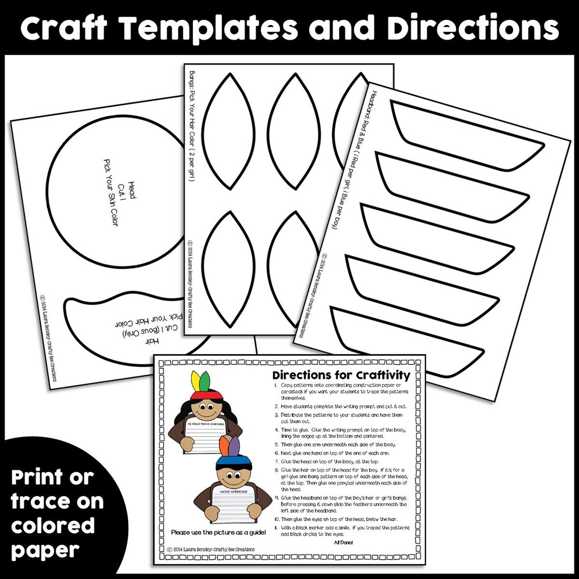 Native American Craft | Thanksgiving Writing Prompts | Thanksgiving ...