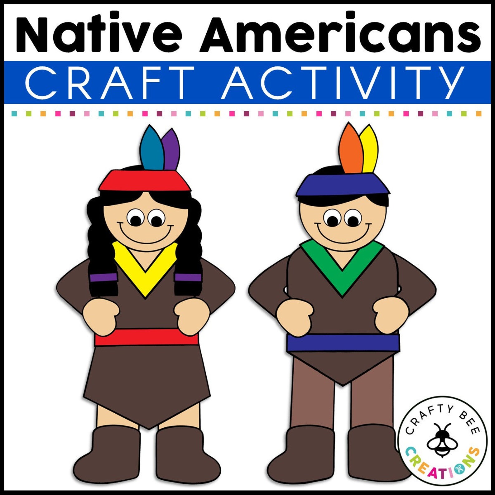 Native American Craft | Thanksgiving Craft Activity | Thanksgiving ...