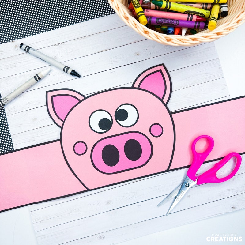 Pig With Crown - Etsy