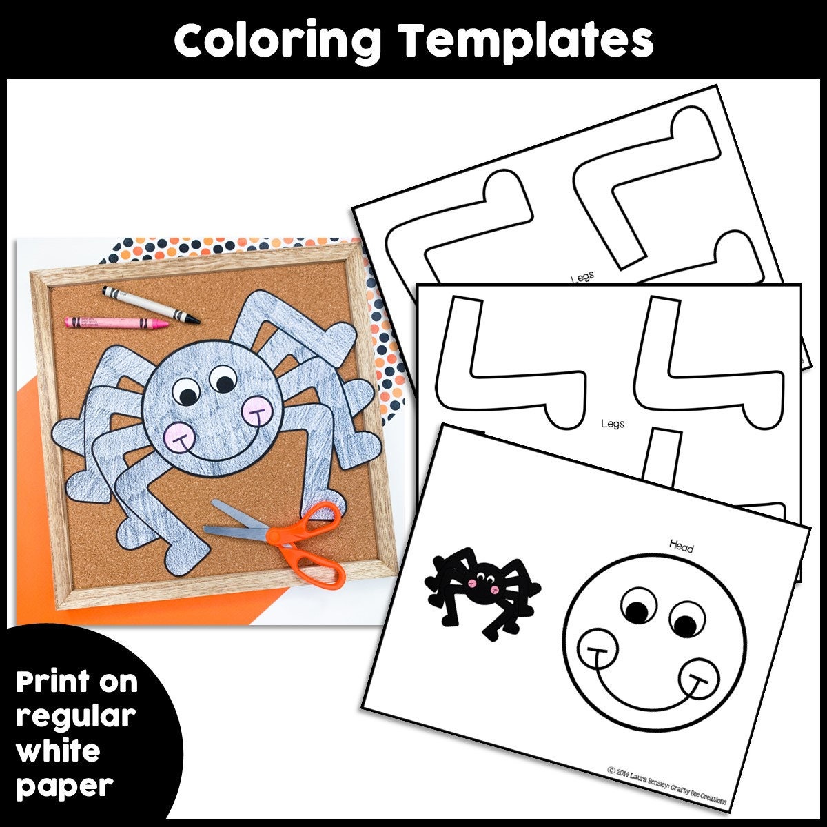 Spider Craft | Itsy Bitsy Spider Activity | Halloween | the Very Busy ...