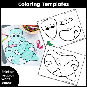 Tree Boa Snake Craft | Rainforest | Jungle | Zoo Animals Activities ...