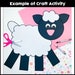 Sheep Craft for Kids | Sheep Craft Template | Paper Sheep Patterns ...