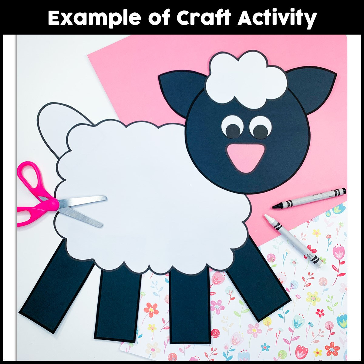 Sheep Craft for Kids | Sheep Craft Template | Paper Sheep Patterns ...