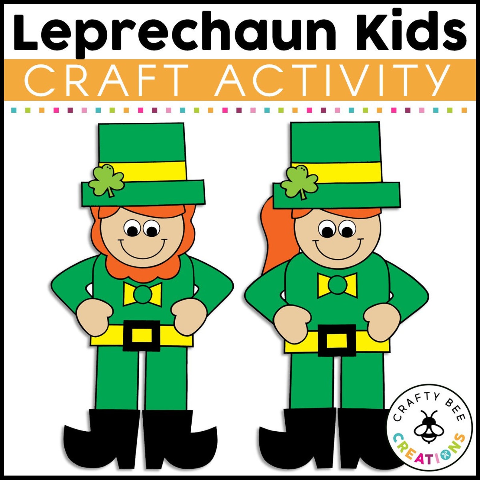 Leprechaun Craft | St Patricks Day | Kindergarten | March Bulletin ...