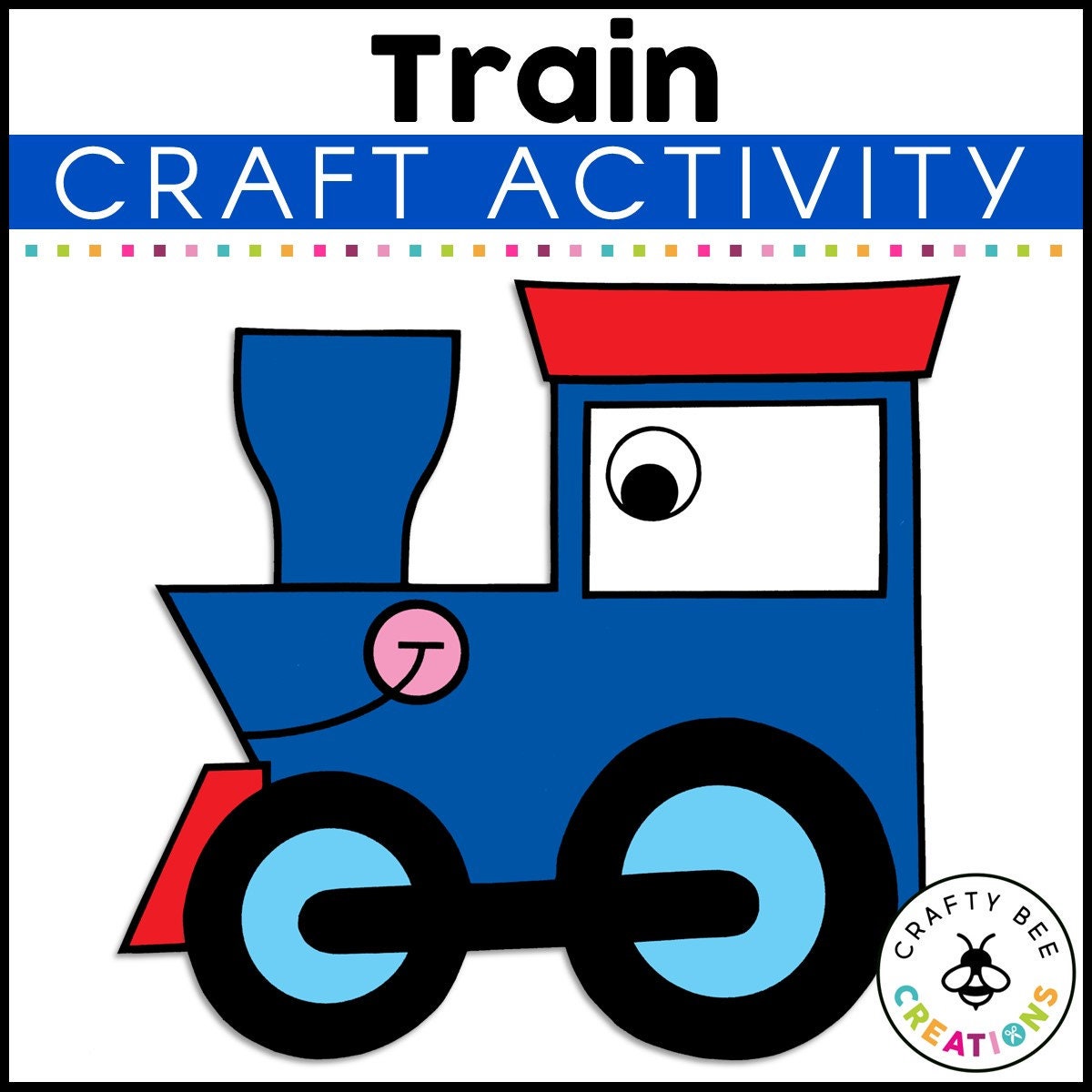 Train Craft for Kids | Transportation Crafts | Transportation ...