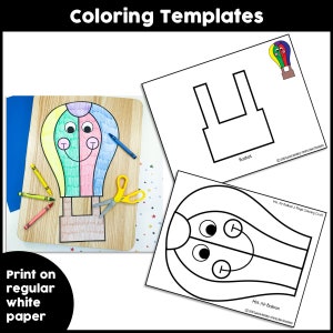 Hot Air Balloon Craft for Kids | Transportation Crafts | Transportation ...